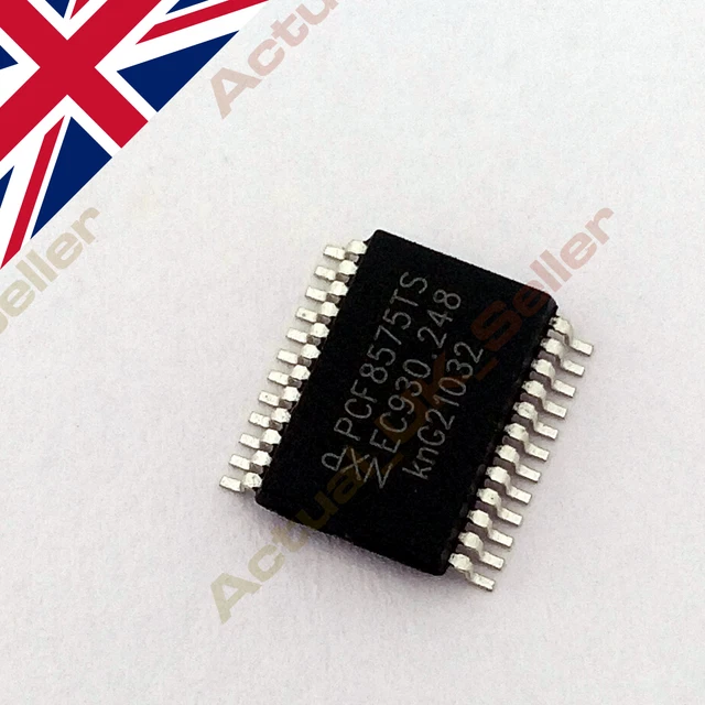 🇬🇧 I2C GPIO expander chip NXP PCF8575, SSOP24, SOP24, IO, I/O, 16-bit, 400 kHz £5.50 - PicClick UK