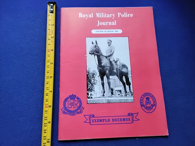 ROYAL MILITARY POLICE In House Magazine 1980, Vol 31 NO 3, 52 Pages ...
