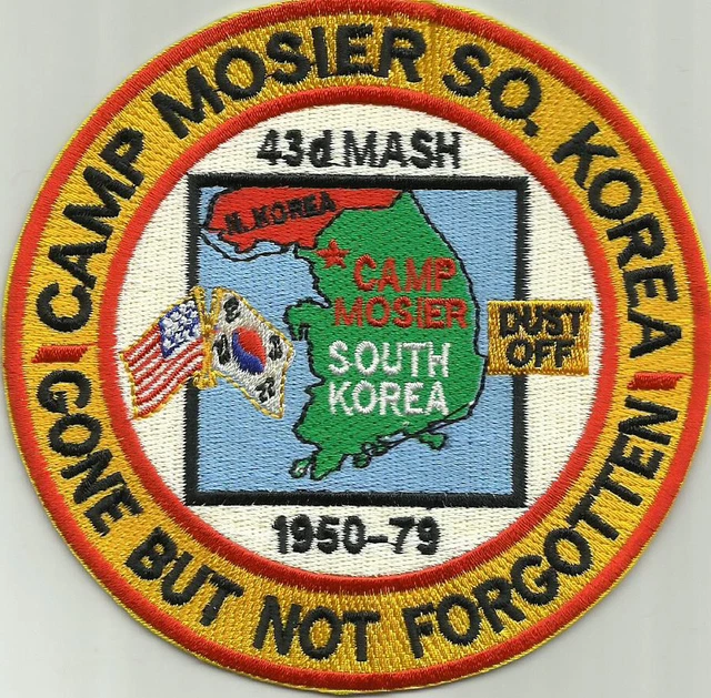 US ARMY BASE PATCH, cAMP MOSIER, SO KOREA, 43rd MASH, 1950-79 Y £13.25 - PicClick UK