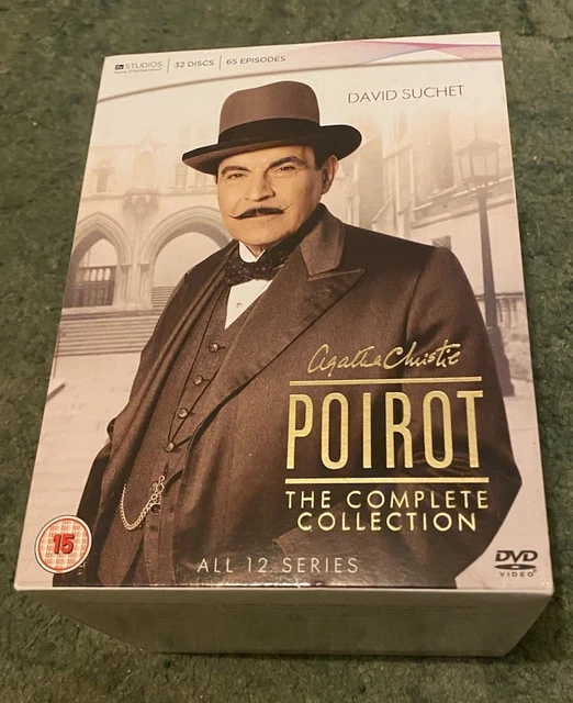 AGATHA CHRISTIE'S POIROT - Complete Collection (Box Set) (DVD, 2011) £ ...