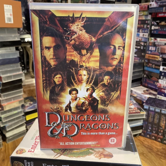 DUNGEONS & DRAGONS The Movie Vhs Big Box Ex Library £10.00 - PicClick UK