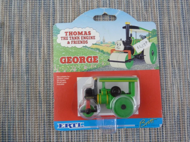 THOMAS THE TANK Engine & Friends George Steam Roller ERTL Diecast ...
