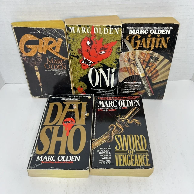 LOT (5) MARC OLDEN ; série Frank DiPalma/Manny Decker + plus de livres ...