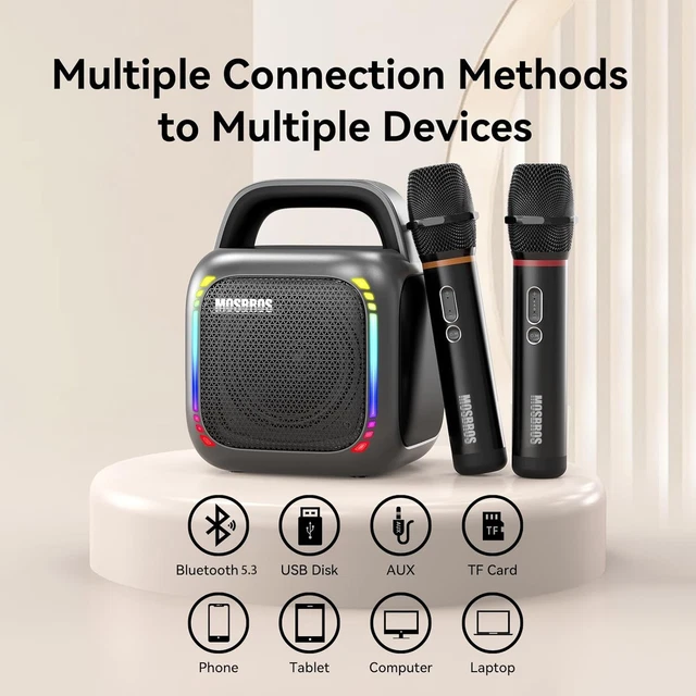 KARABOX HIGH QUALITY Heavy Bass with Microphone Karaoke Bluetooth ...