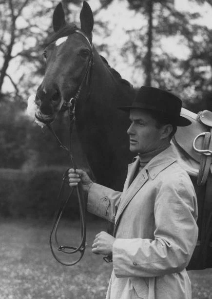 FRENCH HORSE BREEDER and trainer Alec Head 25th May 1955 Old Historic ...