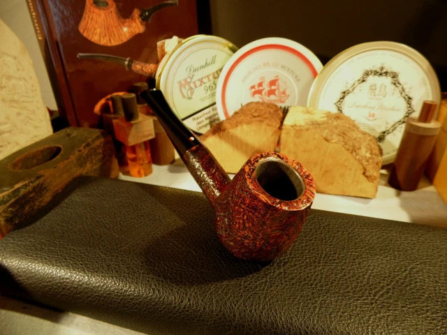 ANNE JULIE HAND made Estate Pfeife smoking pipe pipa Rauchfertig! EUR 1 ...