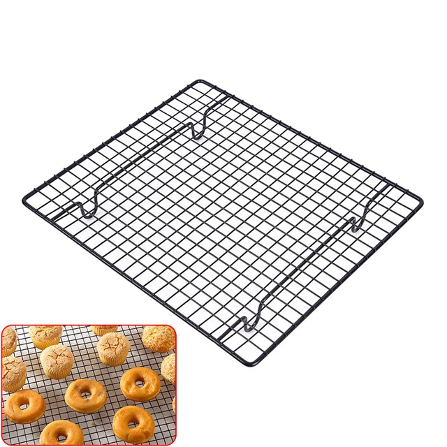 CAKE COOLING GRID Rack Net Cookies Biscuit Bread Drying Stand Holder ...