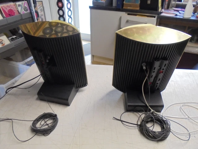 BANG & OLUFSEN BeoLab 4000 Active Loudspeakers WITH STANDS & LEADS! 1 ...