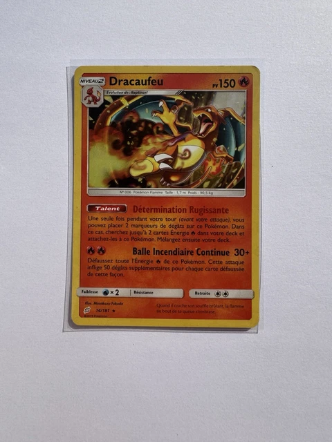 DRACAUFEU HOLO 14/181-CARTE Pokemon Française EUR 10,00 - PicClick FR