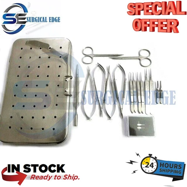 MICRO HAND SURGERY instruments set Micro surgery Surgical instruments ...