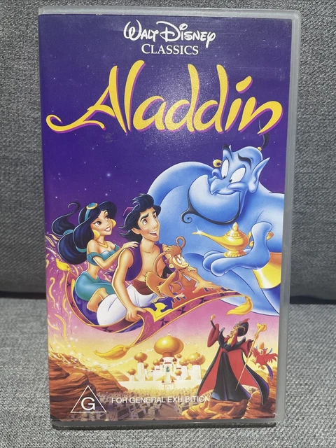 ALADDIN - WALT Disney Classics - VHS Movie - Video Tape $10.00 ...