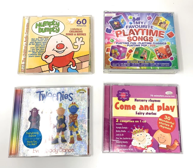 KIDS PLAYTIME SONGS Cd Bundle Humpty Dumpty Tweenies Everybody Dance ...