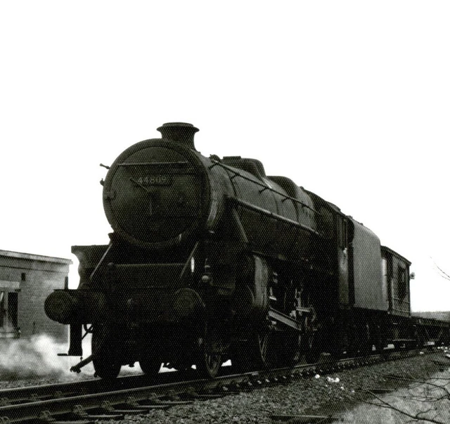 VINTAGE TRAIN PHOTOGRAPH 44809 steam locomotive Banks railway #47 £6.99 ...