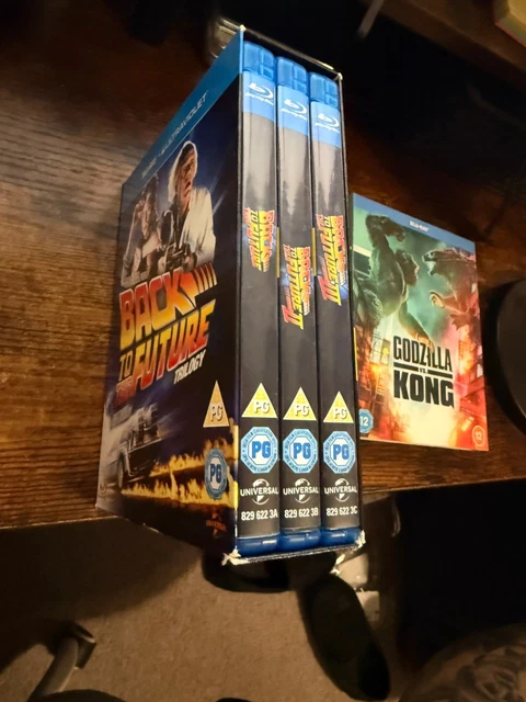 BACK TO THE Future Trilogy (Box Set) (Blu-ray, 2013) £5.58 - PicClick UK