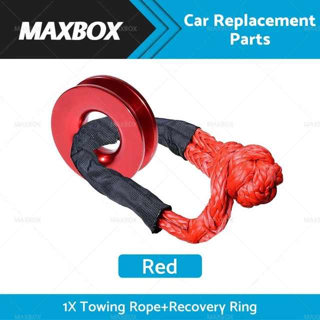 RECOVERY PULLEY KIT Suitable for soft shackle with 3/8" or 1/2" winch ...