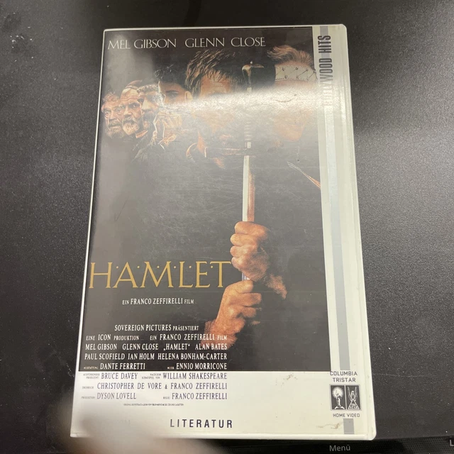 HAMLET MIT MEL Gibson und Glenn Close VHS Kassette EUR 1,00 - PicClick DE HAMLET MIT MEL Gibson und Glenn Close VHS Kassette EUR 1,00 - PicClick DE