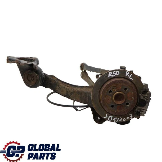 MINI COOPER R50 R52 R53 Cooper Rear Left N/S Leg Brake Suspension Hub ...
