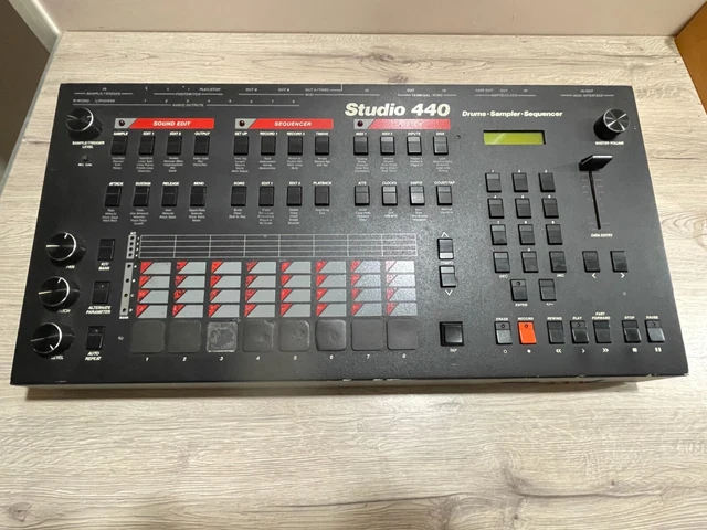 SEQUENTIAL CIRCUITS STUDIO 440 - Sampler 12 BITS - RESTAURE TBE / FIXED ...