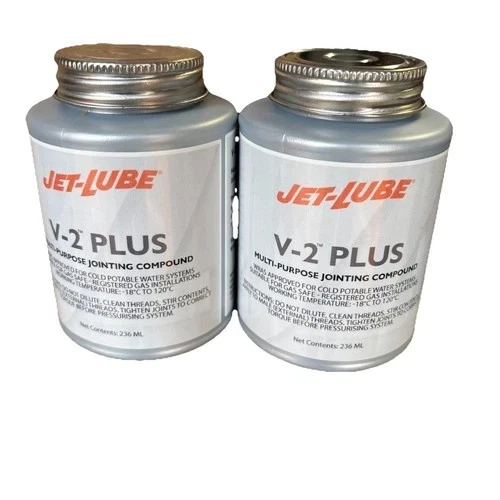 PK-1-2 JET-LUBE V2 Plus Jointing Sealant Compound 236 ml With Brush in ...