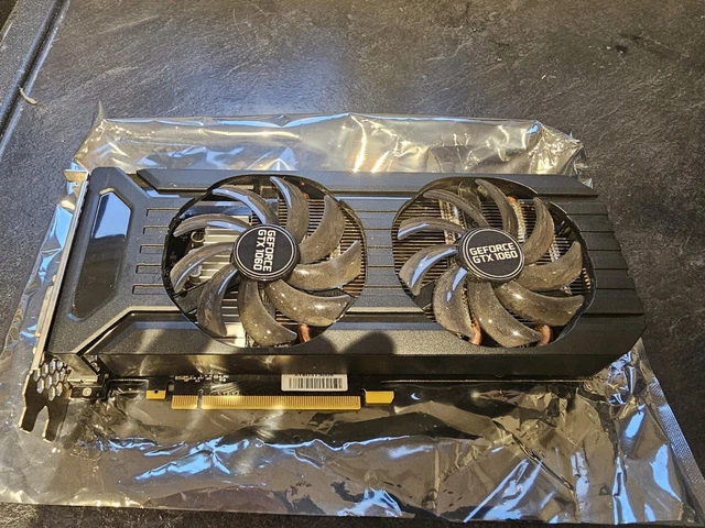PALIT GEFORCE GTX 1060 Dual 6GB GDDR5 Graphics Card £20.00 - PicClick UK