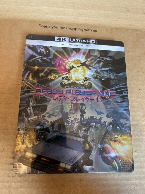 READY PLAYER ONE 4K UHD BluRay Steelbook NEW/SEALED Rare Japanese ...