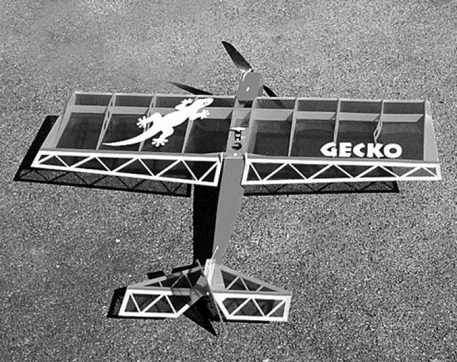 PLAN DE CONSTRUCTION Gecko plan de modélisme modèle de vol à moteur EUR ...