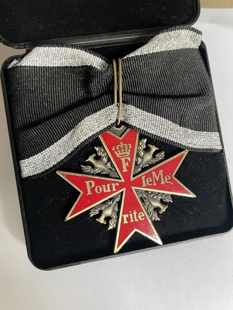 POUR LE MERITE Rot Antik, Sammlung Auflösung, Kopie Repro EUR 29,90 ...