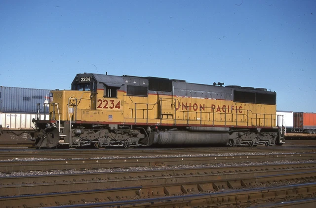 UP #2234 DUPO, IL 2004 Gregory Train/Railroad 35mm Kodachrome Slide £6. ...