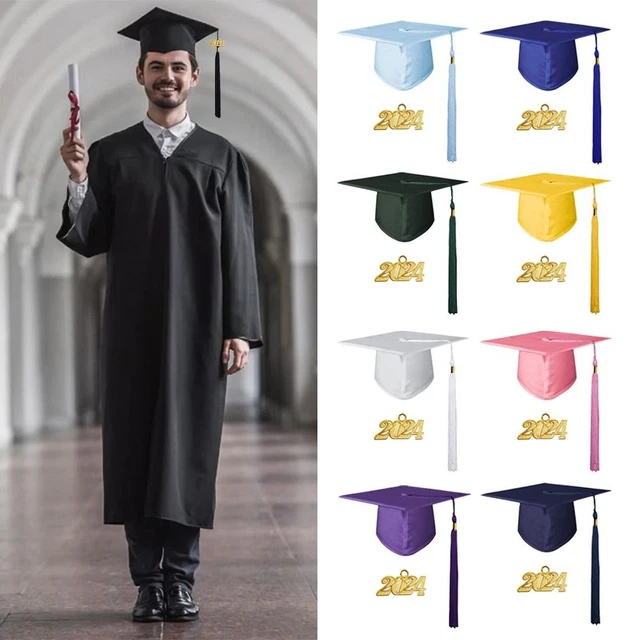 DEGREE CEREMONY MORTARBOARD Cap Congrats Grad University Academic Hat £ ...
