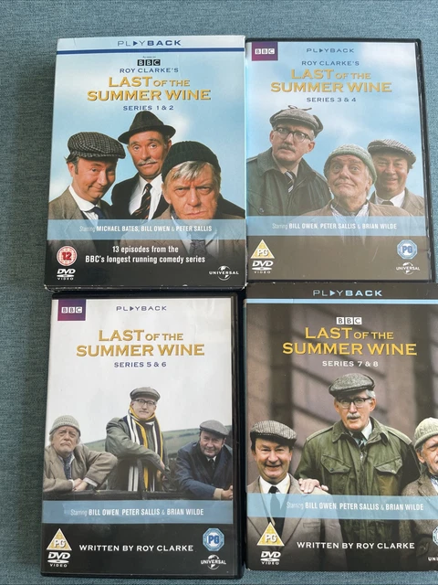 BBC DVD BOX Sets - Last Of The Summer Wine Series 1-8 £10.07 - PicClick UK