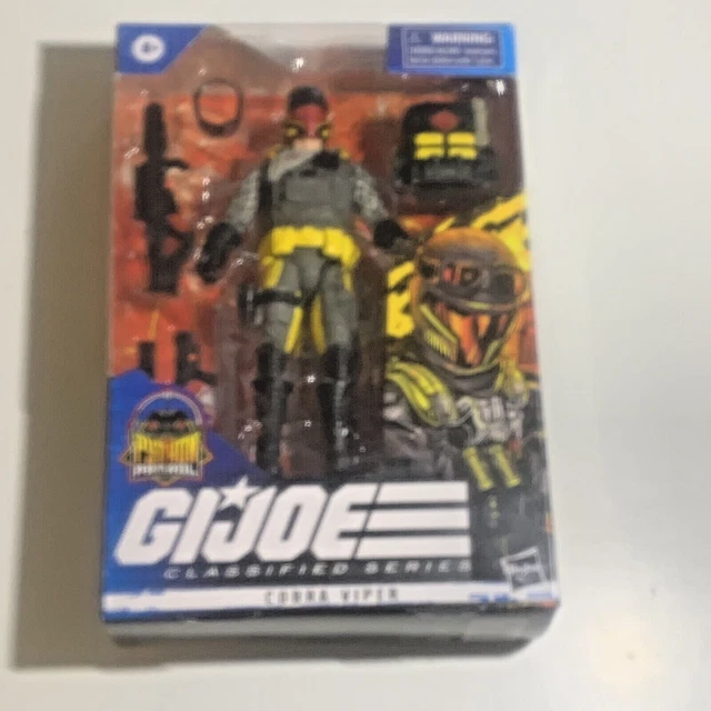 HASBRO G.I. JOE Python Patrol Cobra Viper 7 in Action Figure - F4755 ...