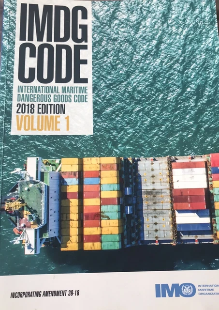 IMDG CODE: INTERNATIONAL maritime dangerous goods code, incor .9 £65.00 ...