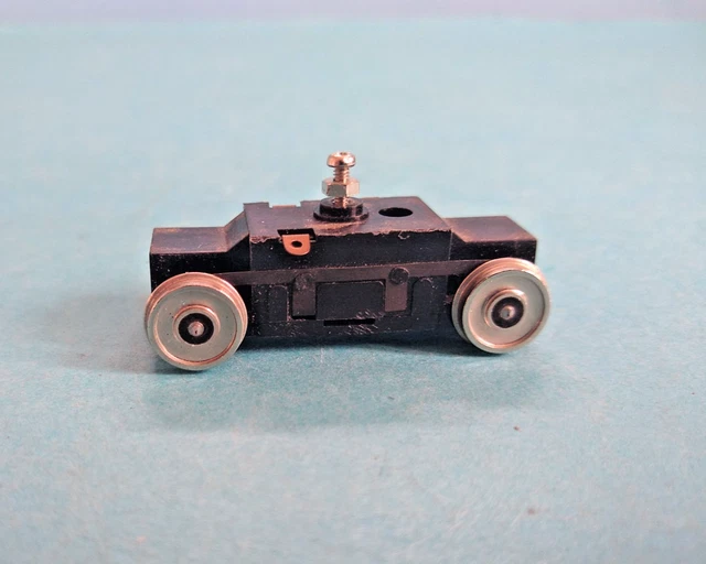 TENSHODO 4MM OO Gauge Motorised 4 Wheel Bogie - 35mm W/B - 10.5mm Dia ...