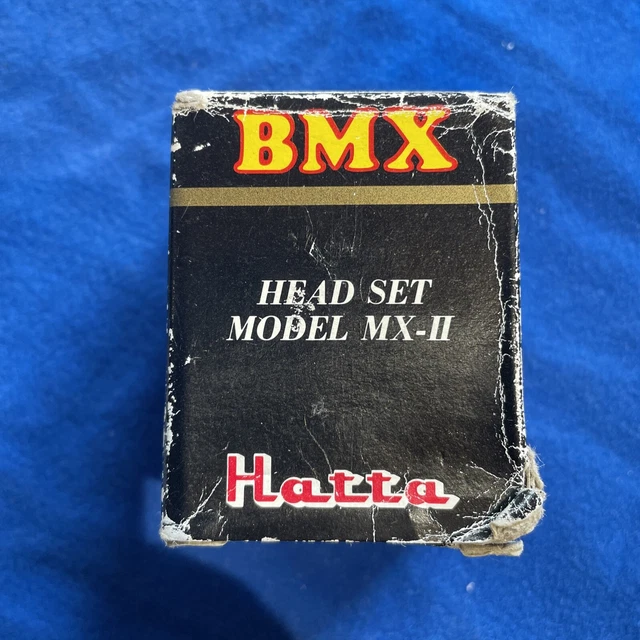 VERY RARE GENUINE Nos 80’s Hatta MX 2 headset For Kuwahara Et Kz1 Bmx £ ...