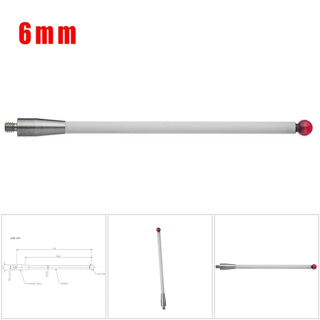 A-5000-3712 CMM TACTILE CNC Jauge Sonde Stylus-M4 Fil Portable-Probe ...