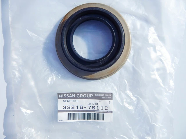 GENUINE NISSAN D40 TRANSFER BOX FRONT FLANGE SEAL Fits: (Nissan Navara ...