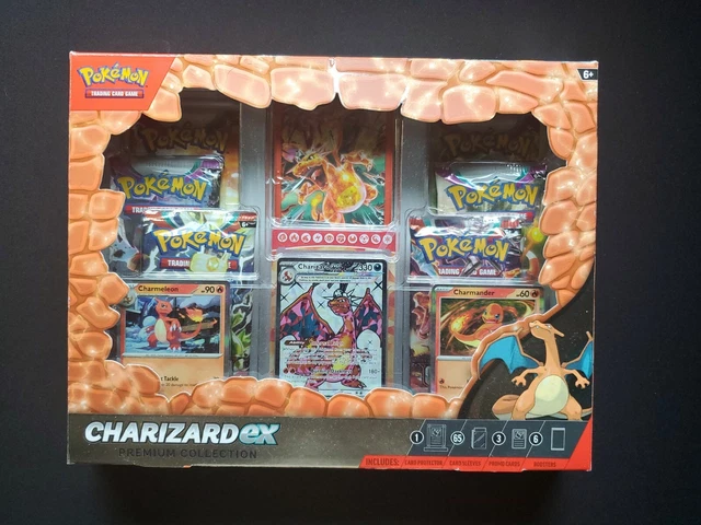POKÉMON TCG: CHARIZARD ex Premium Collection Box - 6 Packs $40.29 ...