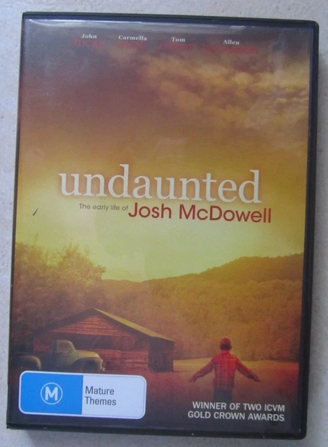 UNDAUNTED THE EARLY Life of Josh McDowell DVD - Christian Movie Faith ...