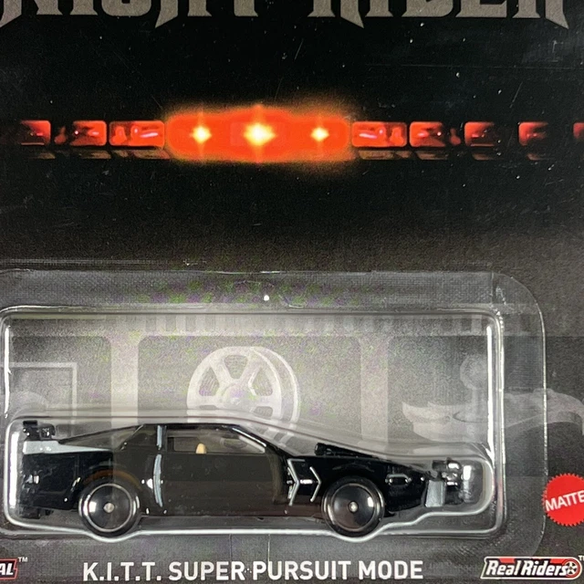HOT WHEELS PREMIUM Knight Rider K.I.T.T Super Pursuit Mode Vehicle $11. ...