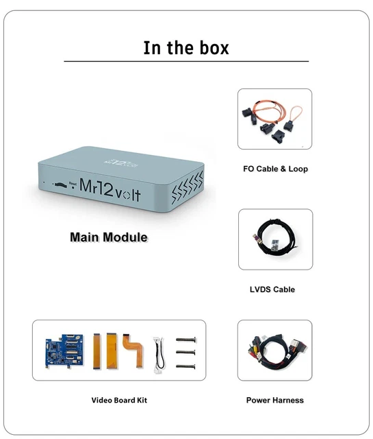MR12VOLT LAND ROVER Discovery 4 Range Rover L320 2009-2011 CarPlay ...