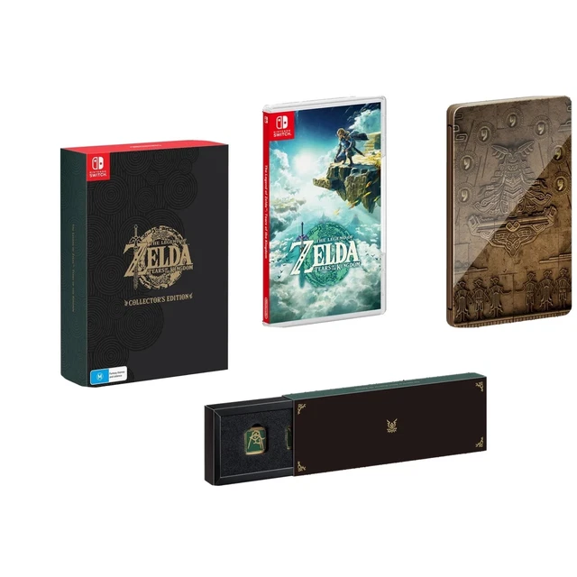 THE LEGEND OF Zelda Tears of the Kingdom Collector's Edition Switch Presale $299.99 - PicClick AU