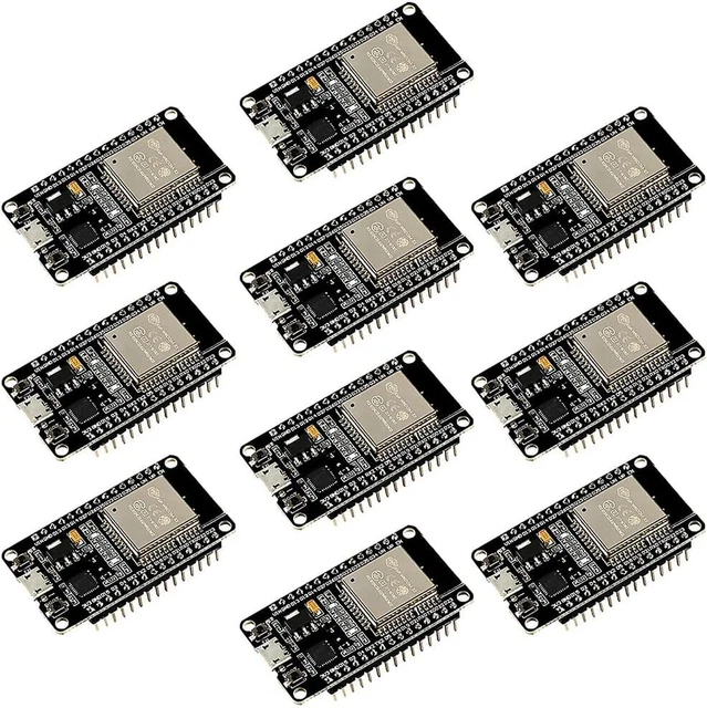 BULK 10-PACK ESP-WROOM-32 Microcontroller Boards - 2.4GHz WiFi ...