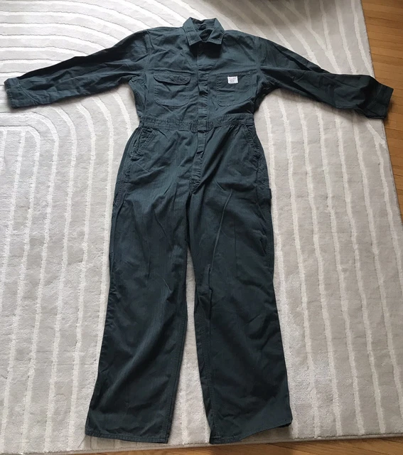 VINTAGE 60’S BIG MAC Penneys Sanforized Work Coveralls 42R Green ...