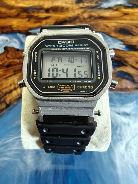 VINTAGE RARE CASIO DW-5600 Digital Quartz Made in Japan iconic 1985 men ...