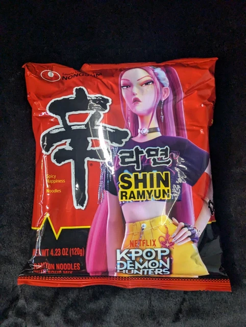 RARE SET KPOP Demon Hunters SHIN Ramyun Ramen Huntrix Rumi Zoey Mira ...