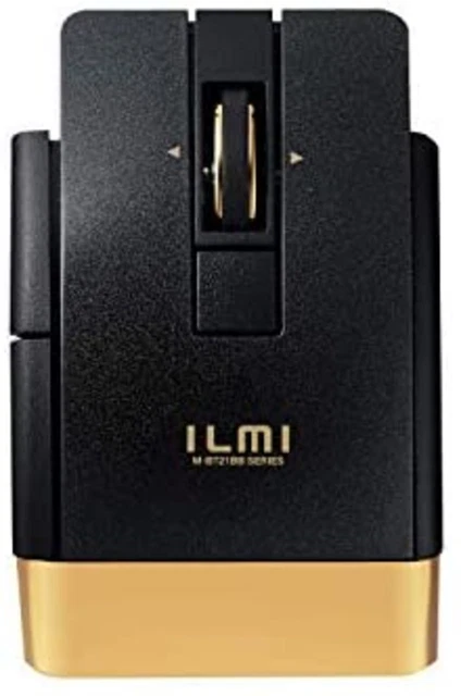 MOUSE WIRELESS ELECOM-JAPAN Brand-Bluetooth 4.0 Ultimate Blu 6 pulsanti ...