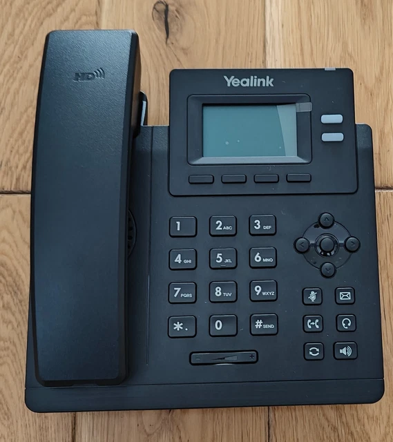 YEALINK SIP-T31P IP phone Grey LCD NEW AND BOXED WITH PSU COMPLETE £49. ...