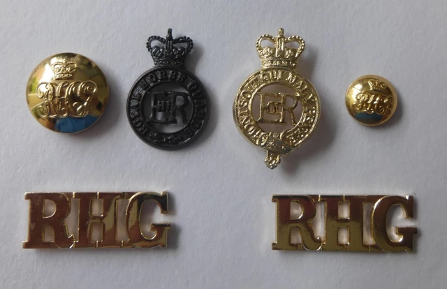 BRITISH ARMY CAP Badges, Shoulder Titles and Buttons - Royal Horse ...
