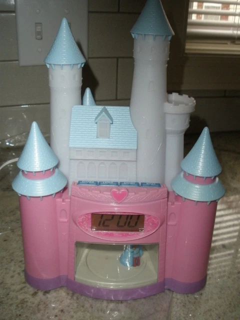 DISNEY PRINCESS CINDERELLA Magical Storyteller Alarm Clock Night Light ...