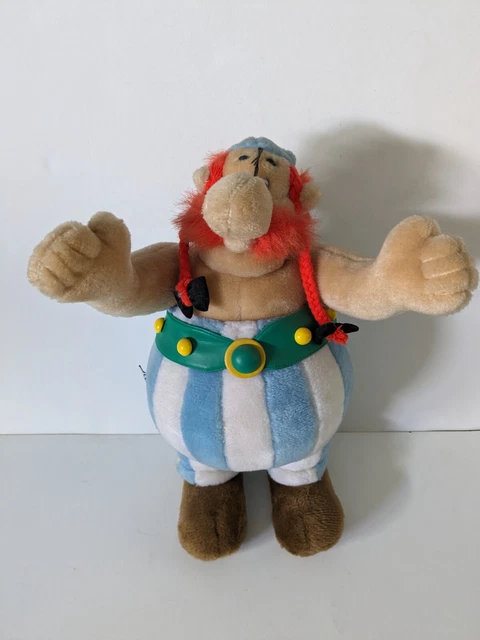 VINTAGE 1994 ASTERIX OBELIX Soft Plush Toy Park Asterix Michael Mühleck ...